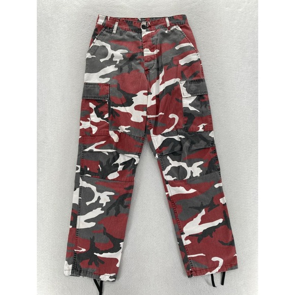 Rothco | Pants | Rothco Bdu Cargo Pants Mens Small Red Urban Camouflage ...